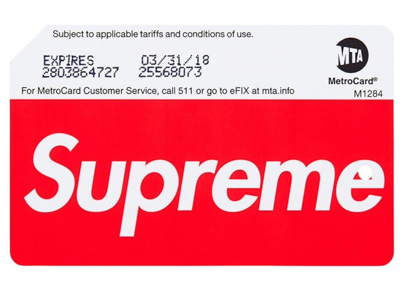 Supreme Metro Card - StockX News