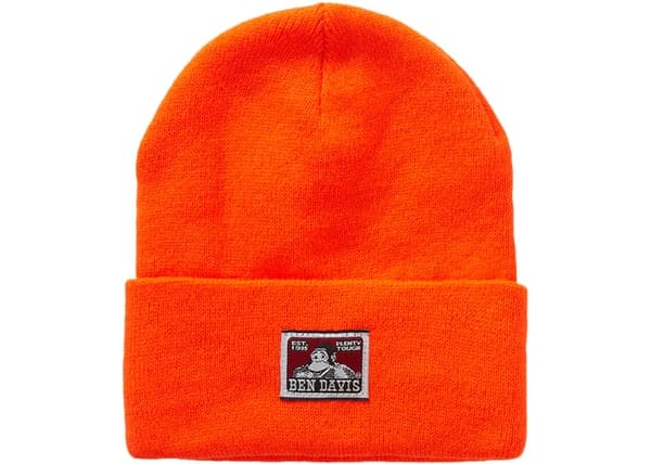 Supreme Ben Davis Beanie Orange - StockX News