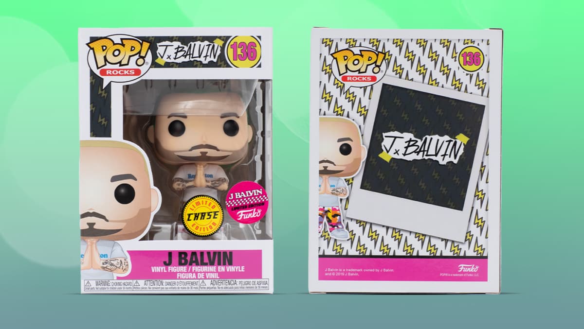 DropX: Funko Pop! Rocks J Balvin "Green Hair" Limited Edition Chase ...