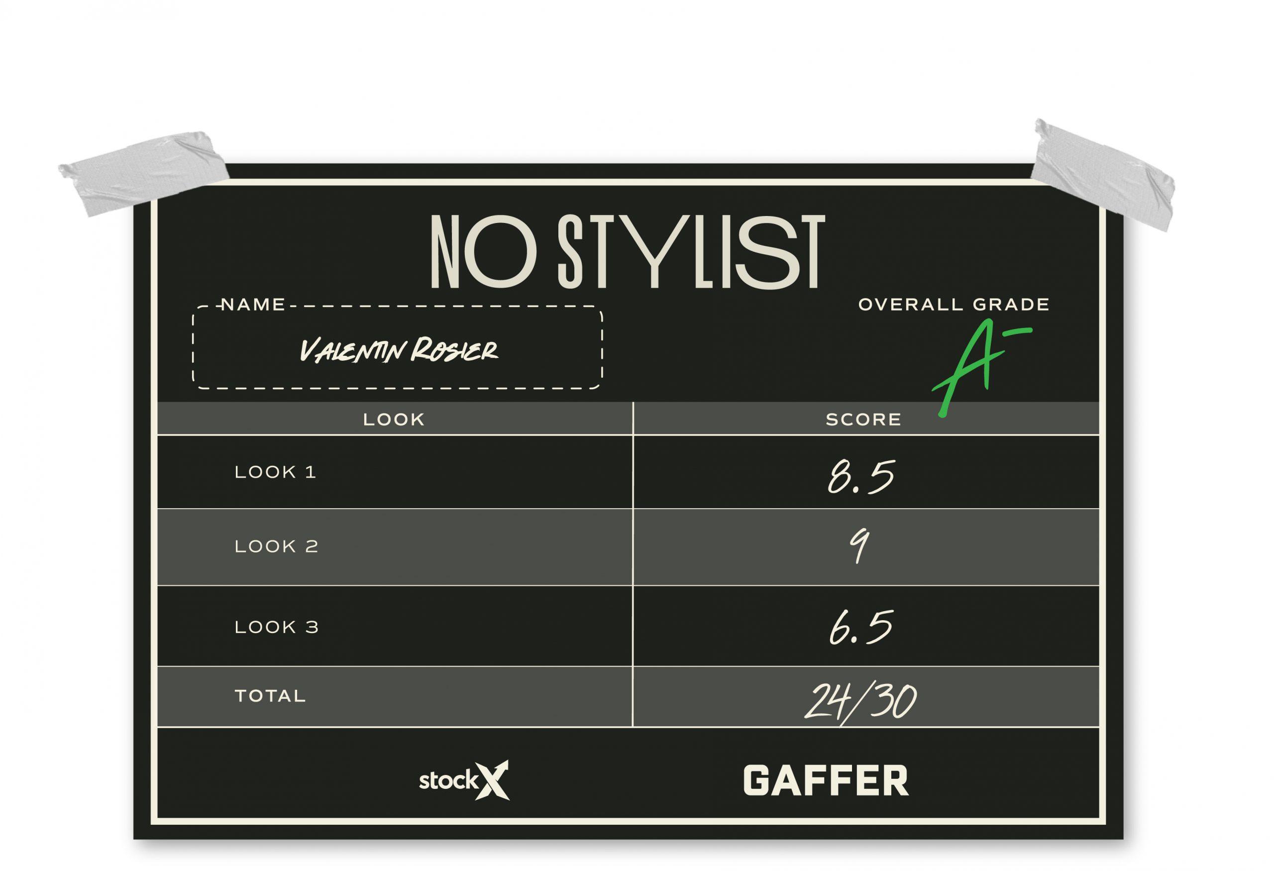 No Stylist with Valentin Rosier - StockX News