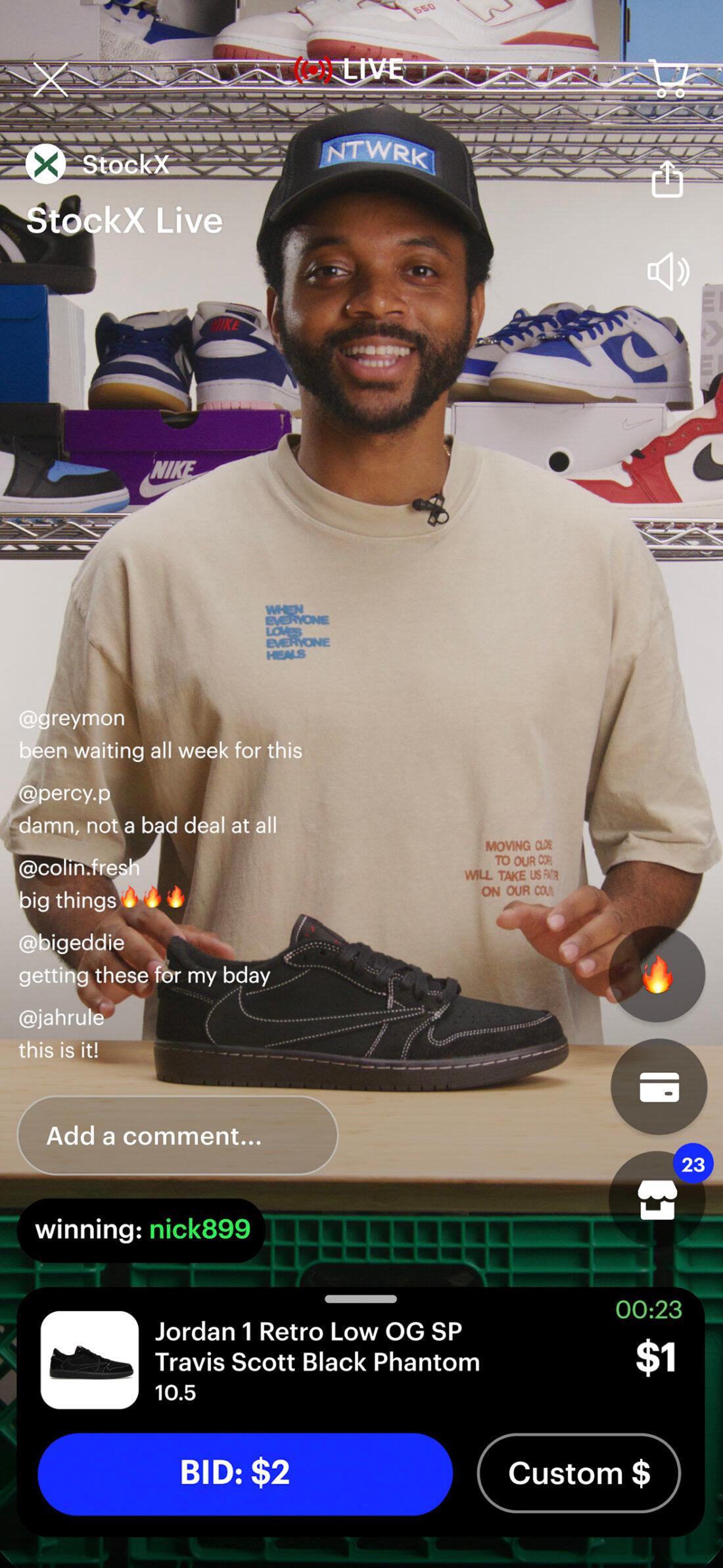 How to Shop “StockX Live” on NTWRK - StockX News